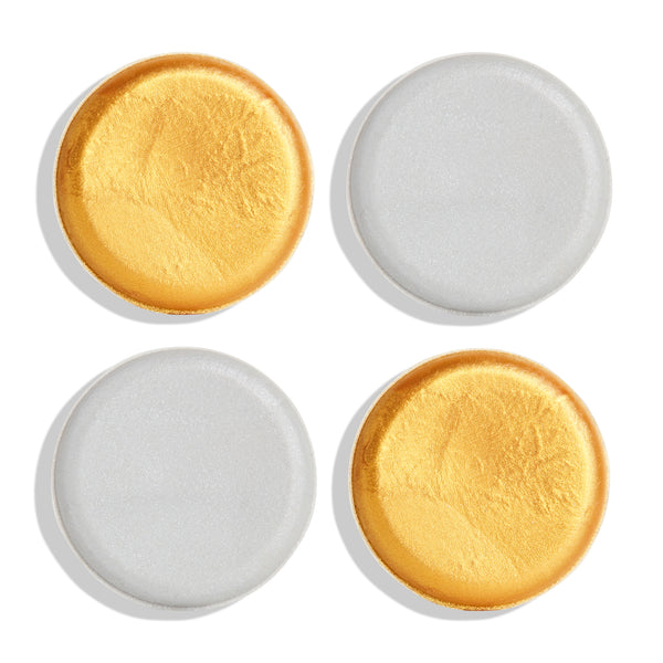 Holé Button Covers Metallic | Gold Jean Button Covers